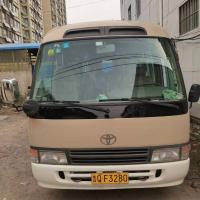 China Used 21 Seats Coaster Toyota Bus Middle Sized 130km/h for sale