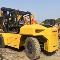 China AC Drive Used Forklift Komatsu FD150 15 Ton 122kW Maximum lifting height 3m for sale