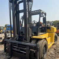 China AC Drive Used Forklift Komatsu FD150 15 Ton 122kW Maximum lifting height 3m for sale