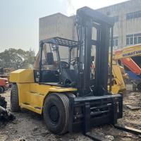 China AC Drive Used Forklift Komatsu FD150 15 Ton 122kW Maximum lifting height 3m for sale