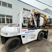 China Robust FD70 TCM 7 Ton Forklift Second Hand Electric Forklift Lifting height 3m for sale