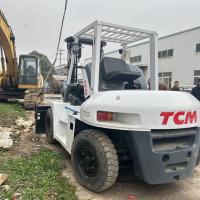 China Robust FD70 TCM 7 Ton Forklift Second Hand Electric Forklift Lifting height 3m for sale