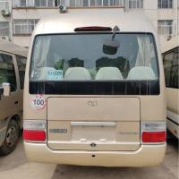 China compact Petrol Used Mini Bus Toyota Coaster City Shuttle 30 Person for sale