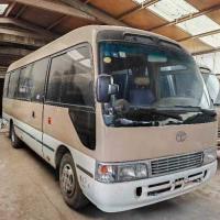 China Secondhand 30 Seater Minibus Middle Toyota Coaster Bus diesel petrol for sale