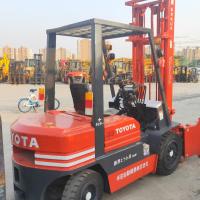 China Electric Toyota Used Forklift 3 Ton For Factories Construction Maximum lifting height 4.5m for sale