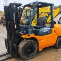 China Secondhand FD50 Toyota Diesel Forklift Dealer 5 Ton Maximum lifting height 4.5m for sale