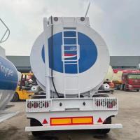 China 7000L Used Fuel Tanker Trailer For Oil Delivery 3 Axis Customized for sale