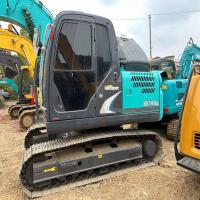 China Used Kobelco Digger  SK140  Secondhand 14ton Small Type Crawler Excavator 74kw for sale