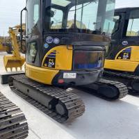 China Used Komatsu Excavator PC30MR  Secoondhand 3ton Small Type Mini Crawler Digger for sale