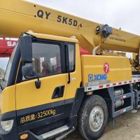 China XCMG QY25K Used Crane Trucks Heavy Equipment 25T 80km/h for sale