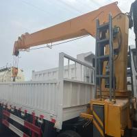 China Used Crane Truck Howo  375 8x4  Secondhand Sinotruk  12 Wheels for sale
