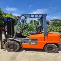 China Used Toyota Forklift 3.5T Small Material Handler for sale