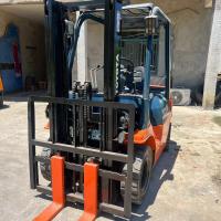 China Used Toyota Forklift 3.5T Small Secondhand Material Handler for sale