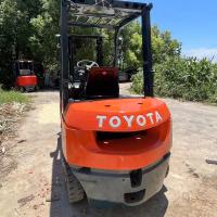 China Used Toyota Forklift 3.5T Small Secondhand Material Handler for sale