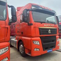 China 371hp 375hp New Tractor Trailer Sinotruk Howo 6x4  10 Wheels for sale