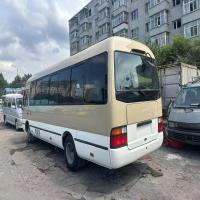 China Used 1HZ Toyota Coaster Bus City Shuttle 21 Passenger 6 cylinder for sale