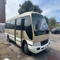 China Used 1HZ Toyota Coaster Bus City Shuttle 21 Passenger 6 cylinder for sale