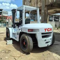China Robust FD100TCM 10 Ton Forklift Second Hand Electric Forklift for sale