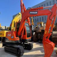 China Pre-owned Doosan DX75 Compact Versatile Mini Used Excavator 39.7kw 0.28m3 bucket for sale