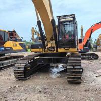 China Big Used Excavator CAT 340D2 40 Ton Crawler Digger 208kw with 1.9m3 bucket for sale