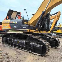 China Big Used Excavator CAT 340D2 40 Ton Crawler Digger 208kw with 1.9m3 bucket for sale
