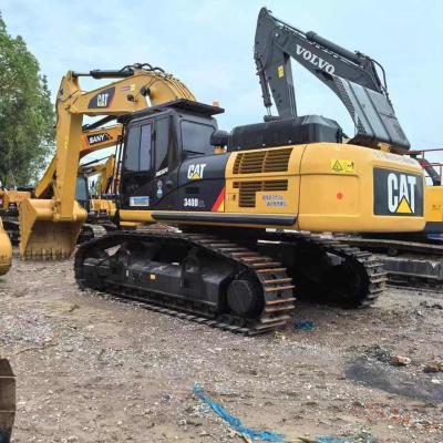 China Big Used Excavator CAT 340D2 40 Ton Crawler Digger 208kw with 1.9m3 bucket for sale