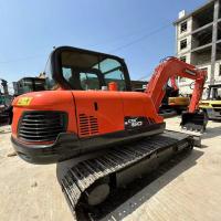 China Second-hand Doosan DX60 6-ton mini track excavator for small-scale works for sale