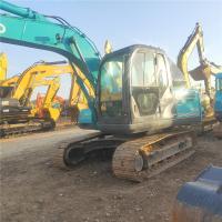 China Used Kobelco Digger  SK130  Secondhand 13ton Small Type Crawler Excavator 74kw for sale