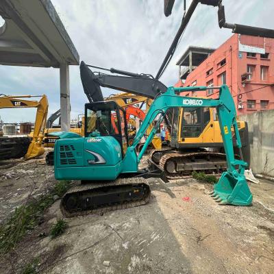 China Used Kobelco Digger  SK60  Secondhand 6ton Small Type Mini Crawler Excavator 35.5kw for sale