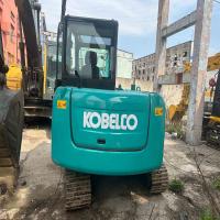 China Used Kobelco Digger  SK60  Secondhand 6ton Small Type Mini Crawler Excavator 35.5kw for sale