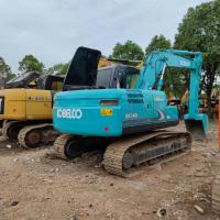 China Used Kobelco SK140 small tracked excavator, 14-ton class  Crawler 74kw for sale
