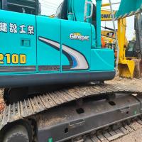 China Used Kobelco SK210D Crawler Excavator 26-ton Medium Construction Equipment 117kw for sale