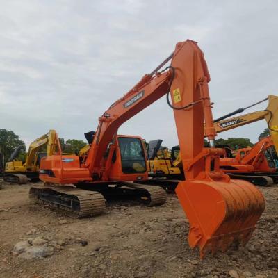 China Used Doosan Digger  DX150LC  Secondhand 15ton Medium Type Crawler Excavator 74kw for sale