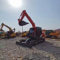 China Used Mini Excavator Hitachi ZX70 Secondhand 7t Original Crawler Tracked Digger 39kw for sale