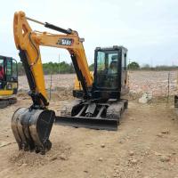 China Used SANY Digger  SY60  Secondhand 6ton Small Type Mini Crawler Excavator 36kw for sale