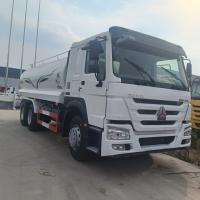 China Second hand HOWO sprinkler 371 20 cubic meters Used watering truck manual diesel for sale