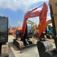 China Hitachi ZX75  Used Excavator Hydraulic 7 Ton Mid Sized 40.3kw with 0.33m3 bucket for sale