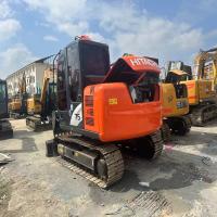 China Hitachi ZX75  Used Excavator Hydraulic 7 Ton Mid Sized 40.3kw with 0.33m3 bucket for sale