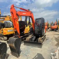 China Hitachi ZX75  Used Excavator Hydraulic 7 Ton Mid Sized 40.3kw with 0.33m3 bucket for sale