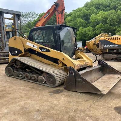 China CAT 277C Used Skid Steer Loader Equipment 3.5 Ton Original  62KW for sale