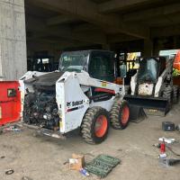 China Bob S550 Used Skid Steer Equipment Loader For Earth Moving  50.7KW  2995kg for sale