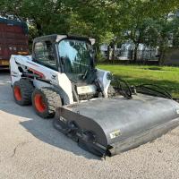 China Bob S550 Used Skid Steer Equipment Loader For Earth Moving 50.7KW for sale