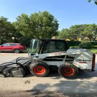 China Bob S550 Used Skid Steer Equipment Loader For Earth Moving 50.7KW for sale