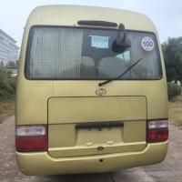 China 2nd Hand Toyota Coaster Bus City Shuttle 23 Passenger for sale