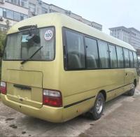 China 2nd Hand Toyota Coaster Bus City Shuttle 23 Passenger for sale