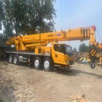 China 50T Hydraulic Old Crane Truck QY50KA XCMG Mobile Crane 80km/h for sale