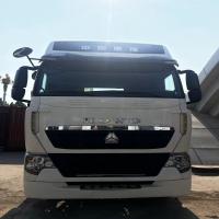 China 430hp Used Tractor Trailer Sinotruk Howo T7H 10 wheels manual diesel for sale