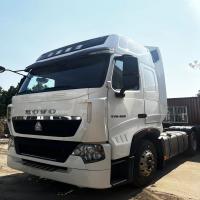 China 430hp Used Tractor Trailer Sinotruk Howo T7H 10 wheels manual diesel for sale