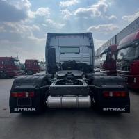 China 430hp Used Tractor Trailer Sinotruk Howo C9 10 wheels manual diesel for sale