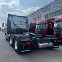 China 430hp Used Tractor Trailer Sinotruk Howo C9 10 wheels manual diesel for sale